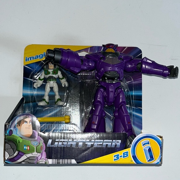 Disney | Toys | Evil Battle Blast Zurg And Buzz Lightyear Action ...